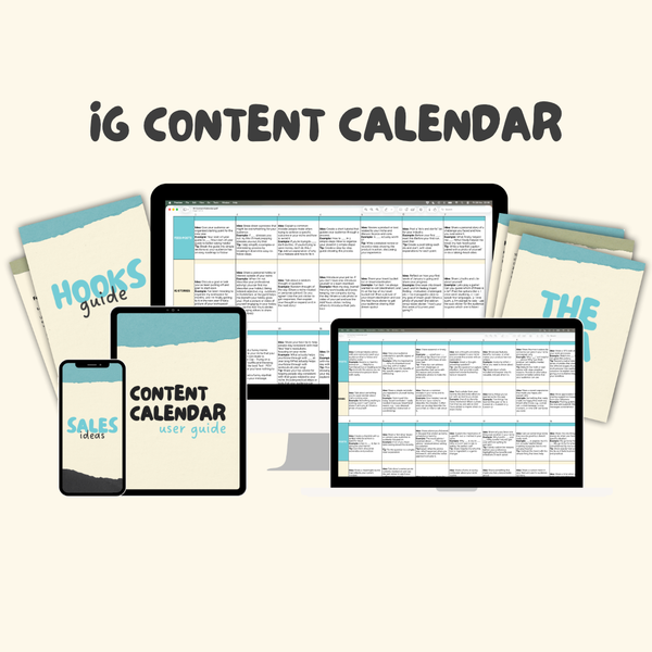 IG Content Calendar – Daniela Queiroz